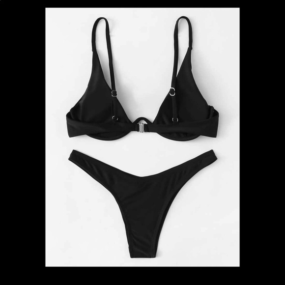 Glitz & Glam | Swim | Marionette Mermaid Lift Black Bikini Set | Poshmark